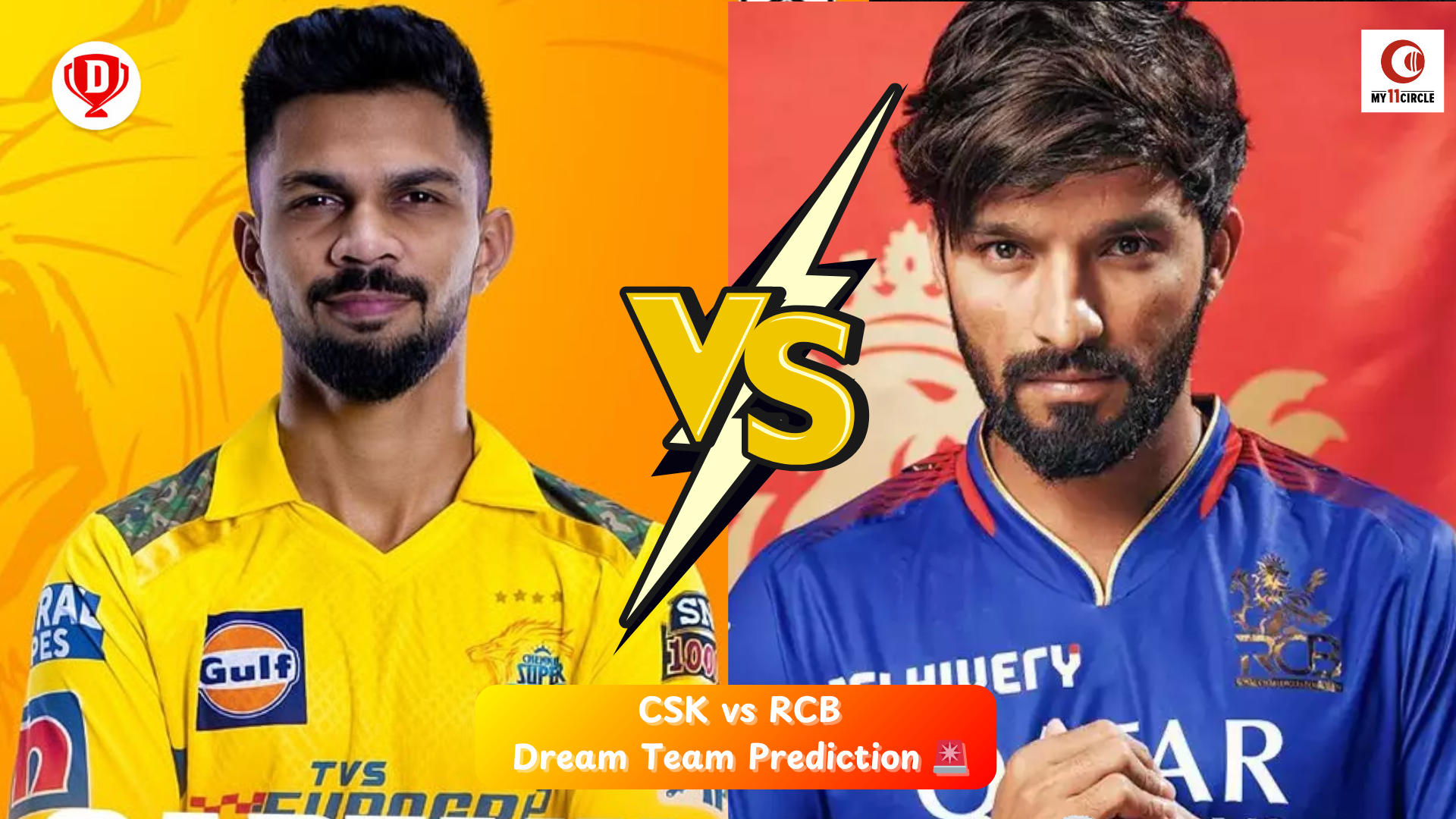 CSK vs RCB IPL 2025 Match Prediction, Dream11 Team, Pitch Report & Astrology Insights ...